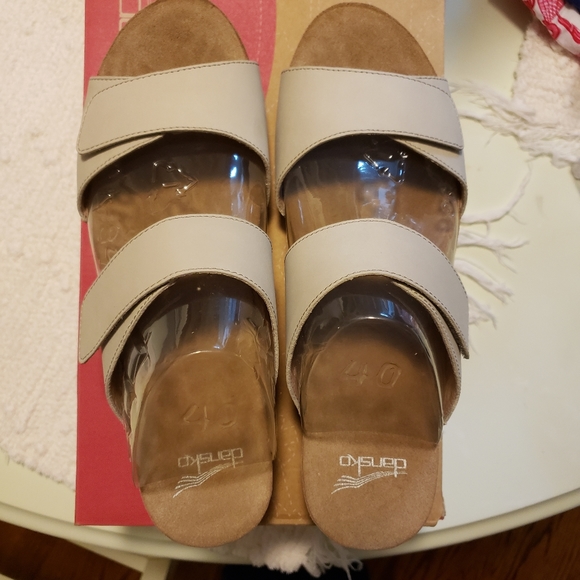 Dansko | Shoes | New Sz 4 Dansko Oyster Sandals | Poshmark